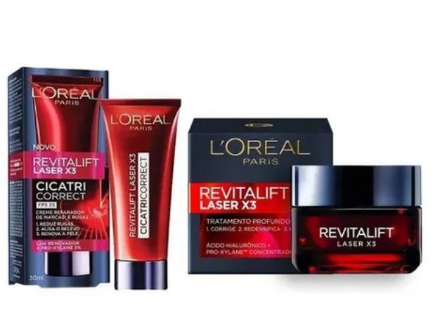 Kit Revitalift Laser X3 - Cicatri Correct 30ml e Antirrugas 50ml ...