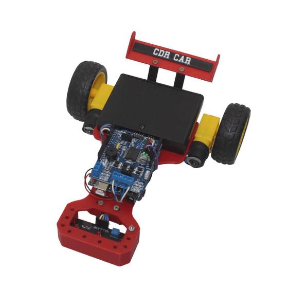 Kit Robô Seguidor De Linha Cdr Car + Tutorial Para Arduino - Robô ...