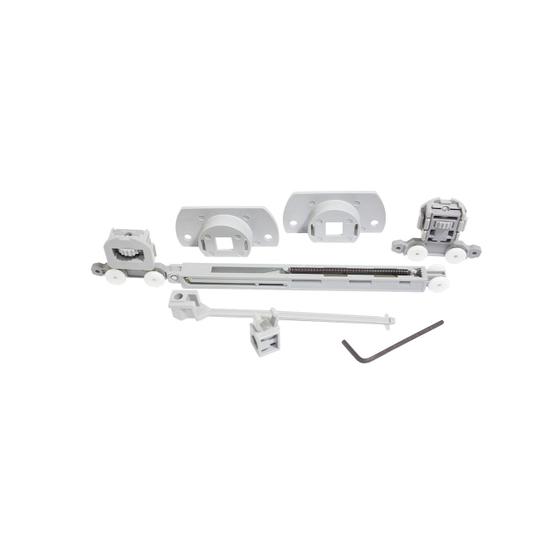 Kit Rometal para Porta Correr Multi St Esquerdo - Roldana / Trilho para ...