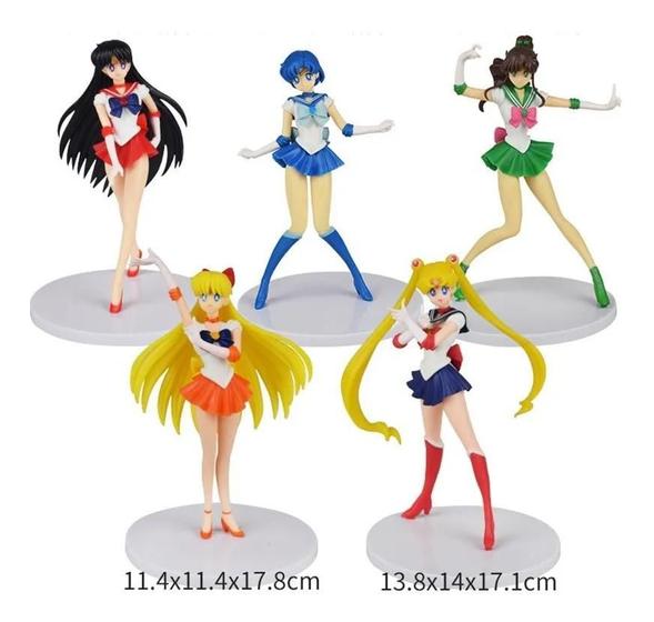 Kit Sailor Moon Action Figure 5 Unidades - ActionCollection - Action ...