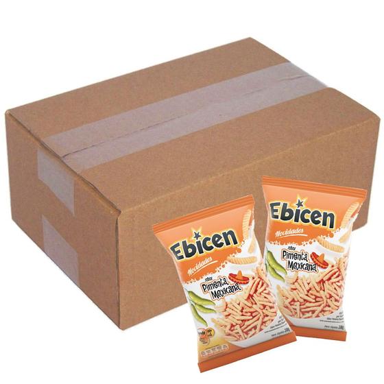 Kit Salgadinho Pimenta Mexicana 20x30g - Ebicen - Salgadinhos e ...