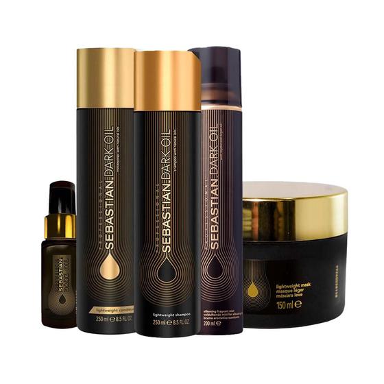 Kit Sebastian Professional Dark Oil - 5 Produtos - Kit de Tratamento ...