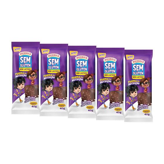 Kit Semana Minibolo Wickbold Sem Glúten Chocolate Com Gotas - Bolo ...