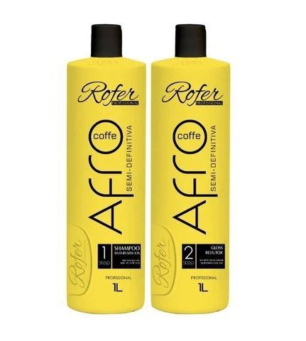 Kit semi definitiva afro coffe rofer 2x1l - ROFER PROFISSIONAL ...