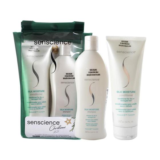 Kit Senscience Silk Moisture - Shampoo 280 ml e Cond 240 ml - Kit ...