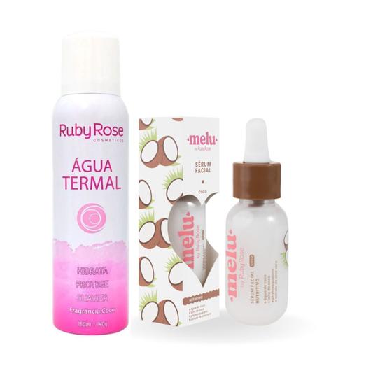 Kit sérum coco melu by ruby rose + água termal coco ruby rose - Água Termal - Magazine Luiza