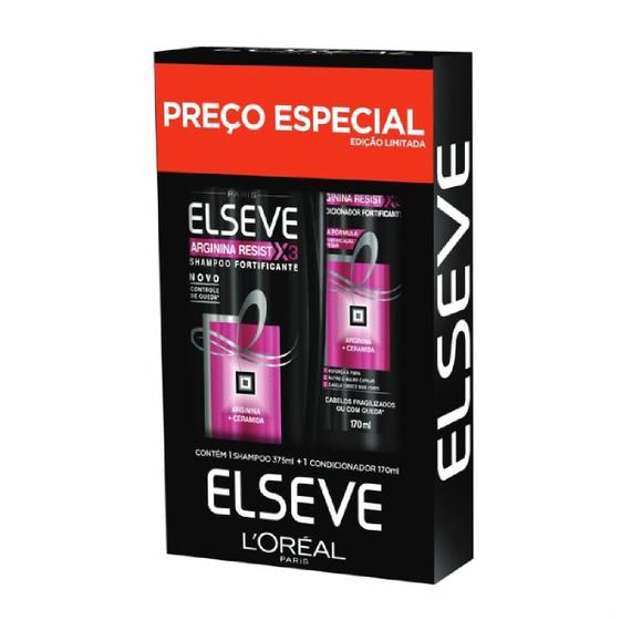 Kit sh 375ml +cond 170ml elseve arginina resist - Kit Shampoo e ...