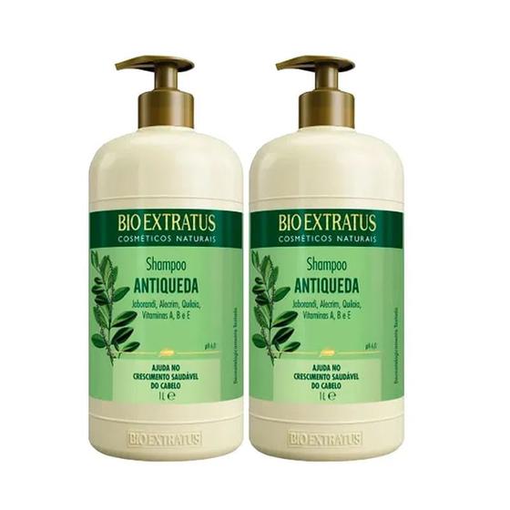 Kit Shampoo Bio Extratus Jaborandi Antiqueda 1L - 2 Unidades - Shampoo ...
