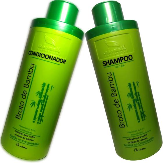 Kit Shampoo Condicionador Broto de Bambu Aramath Original - Kit Shampoo ...
