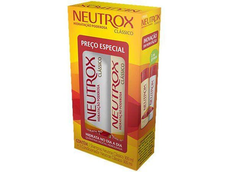 Kit Shampoo e Condicionador Neutrox Clássico - Hidratação Poderosa ...