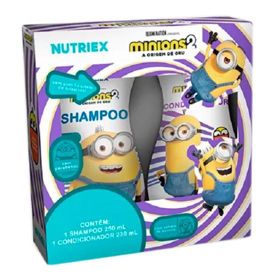 Kit Shampoo Minions 250ml e Condicionador Minions 230ml - Kit Shampoo e ...