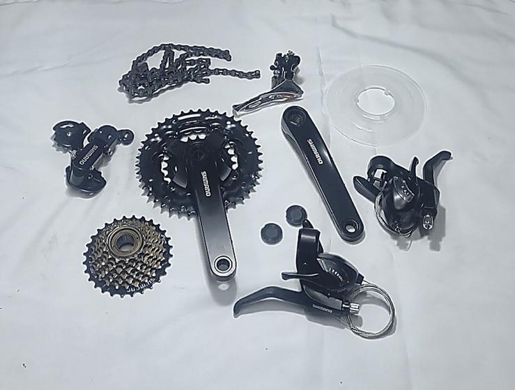 Kit shimano 21 marchas - Kit Peças para Bicicleta - Magazine Luiza