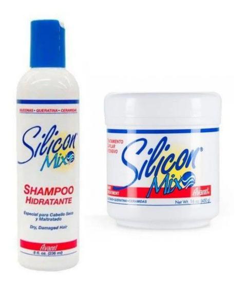 Kit Silicon Mix Avanti - Shampoo 473ml Máscara 450g - Kit de Tratamento ...
