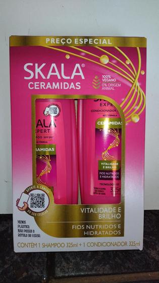 Kit Skala Ceramidas - Lady Li - Kit Shampoo e Condicionador - Magazine ...