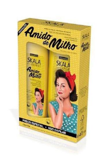 Kit Skala Shampoo Condicionador Amido De Milho 325ml - Kit Shampoo e ...