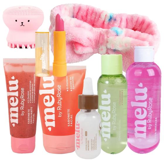 Kit Skincare Nutritivo Coco Melu by Ruby Rose Cuidado Facial Sabonete ...