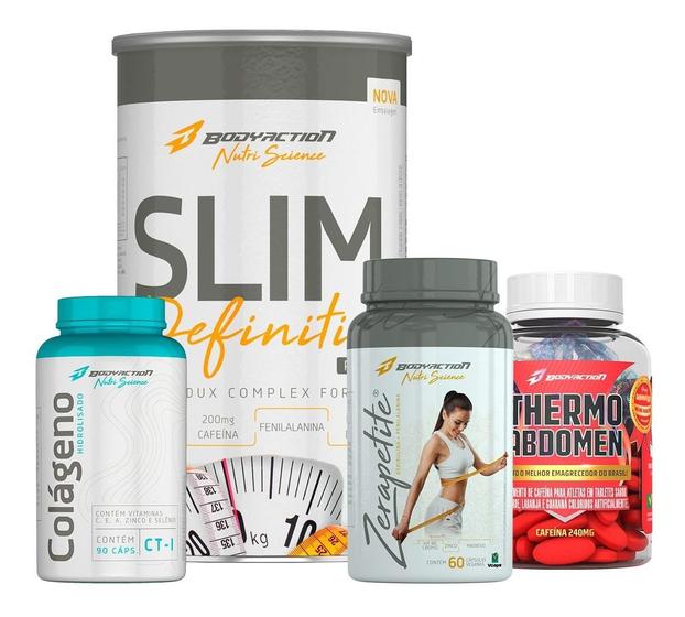 Kit Slim Definition Pack + Zerapetite + Thermo Abdomen + Colágeno CT-1 ...