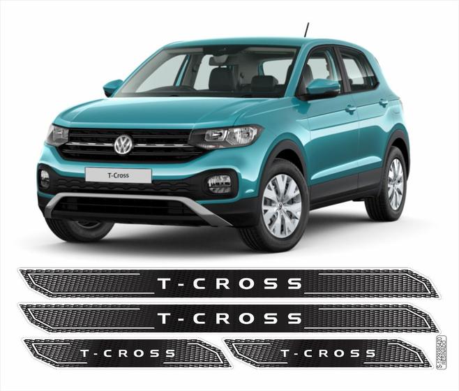 Kit Soleira Diamante T-cross 2019/2020 Cromado Resinado - Resitank ...