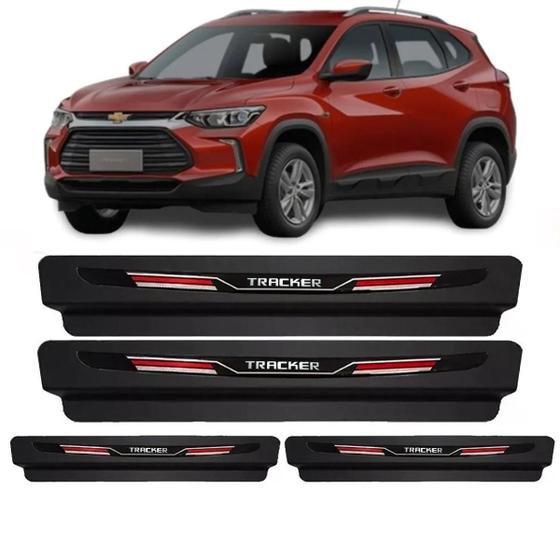 Kit Soleira Resinada Proteção Porta Chevrolet Tracker Sport - Rvt ...