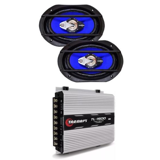 Kit Som Automotivo Orion 6x9 200w + Módulo Tl1500 Taramps - Som ...