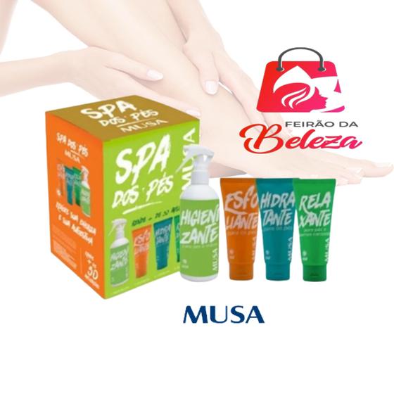 Kit Spa dos pés Musa 4 produtos - Spa e Ofurô - Magazine Luiza