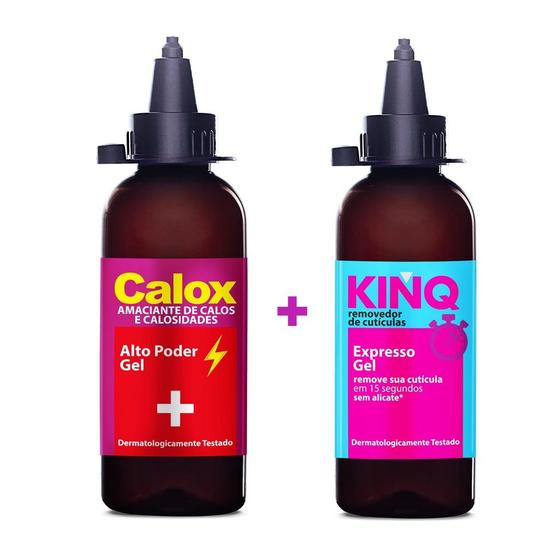 Kit Spa Pés Calox e Kinq Remoção Calosidade Cutículas - CORA BRASIL ...
