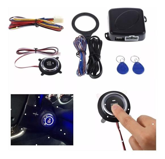 Kit Start Stop Universal Ignição Partida Motor Carro Botão Universal ...