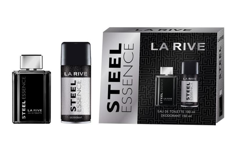 Kit Steel Essence La Rive - Eau de Toilette Masculino 100 ml ...