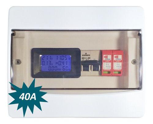 Kit String Box Solar Ca P/ Microinversor C/ Medidor 6 Em 1 - SunProp ...