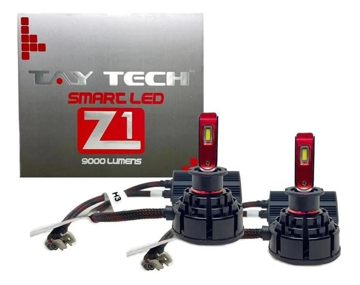 Kit Super Led Z1 H1 H3 H4 H7 H11 H16 H27 HB4 9006 - Tay Tech - Lâmpada ...