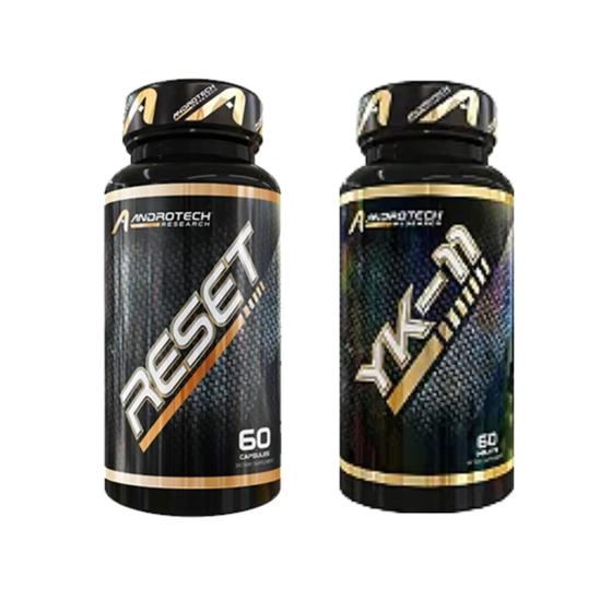 Kit Suplemento Reset + Yk - Androtech Research EUA - Molde e Marcador para Biscuit - Magazine Luiza