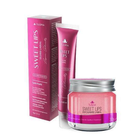 Kit Sweet Lips Esfoliante + Gloss Labial - Tulipia - Esfoliante Labial ...