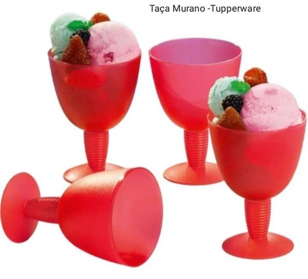 Kit Taças Murano 330ml(cada),4 peças- Tupperware. - Taças - Magazine Luiza