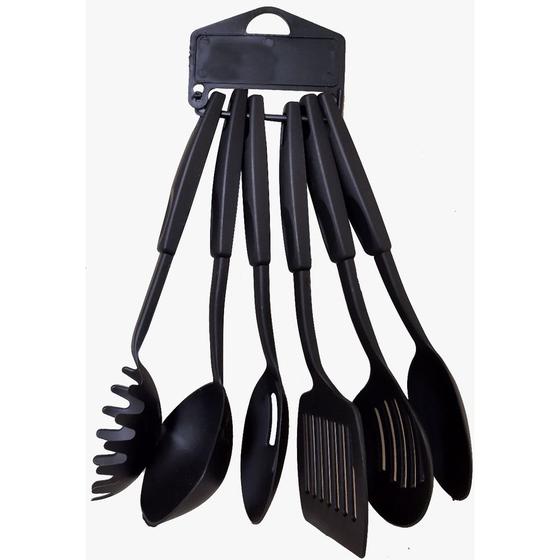 Kit Talheres De Plástico Para Cozinha Com 6 Peças - Pratika - Conjunto ...