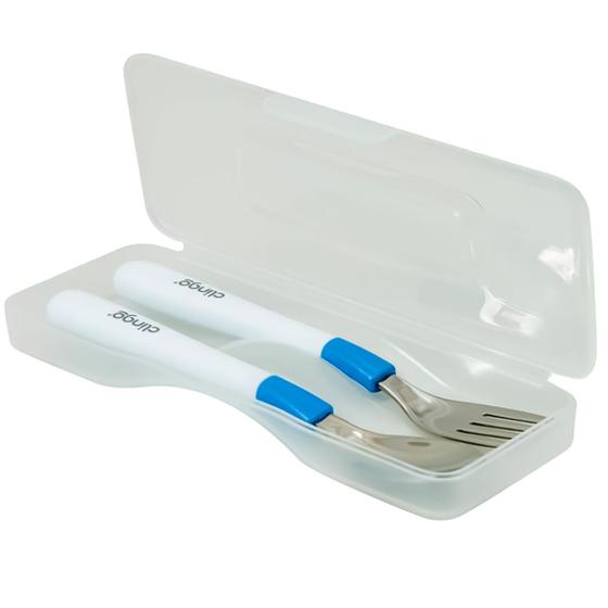 Kit Talheres Para Bebê Infantil Introdução Alimentar Anatômico Aço Inox ...