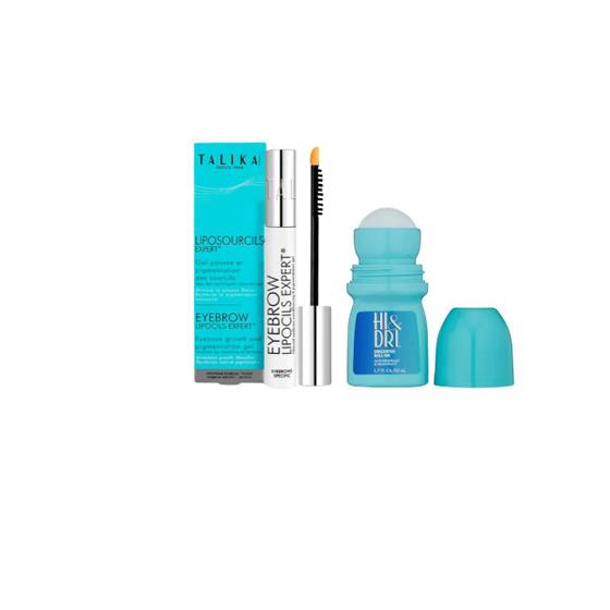 Kit Talika Eyebrow para Sobrancelhas 10ml + Desodorante Hi e Dri Azul ...