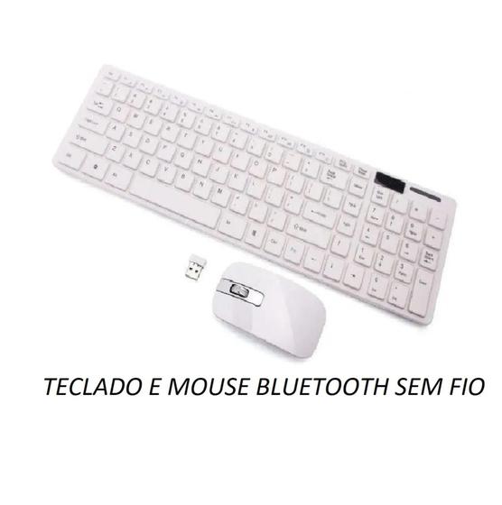Kit Teclado E Mouse Sem Fio Wireless 2.4ghz Notebook Pc Luxo - k6 ...