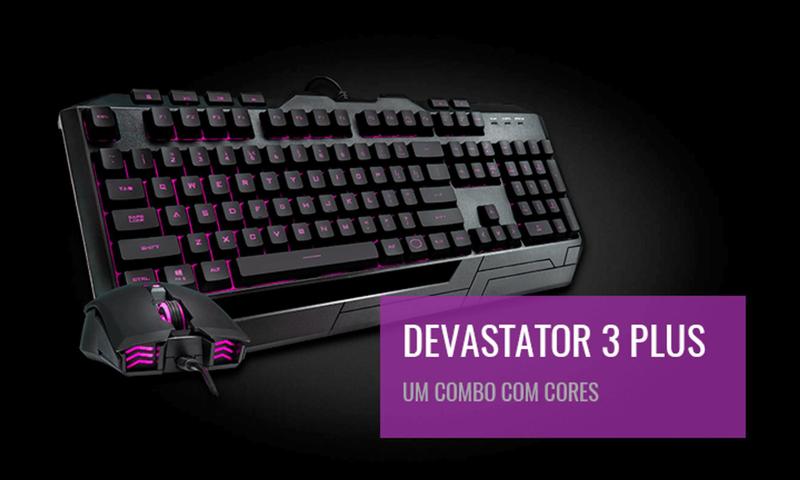 Kit Teclado Mouse DEVASTATOR 3 PLUS RGB LED 7 CORES - SGB-3001-KKMF1-BR ...