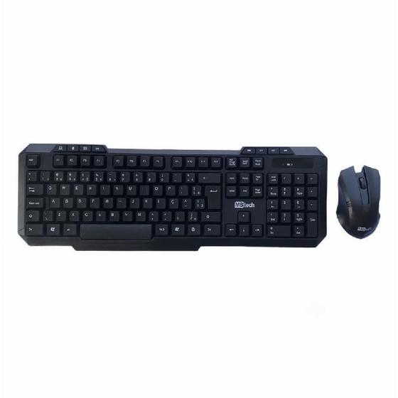 Kit Teclado Mouse Sem Fio K3 Usb Simples Escritório Gamer - Mbtech ...