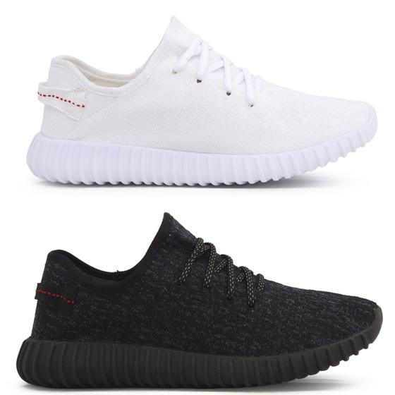 Kit Tenis Masculino Academia Super Confortavel Boost 2 pares - Impax ...