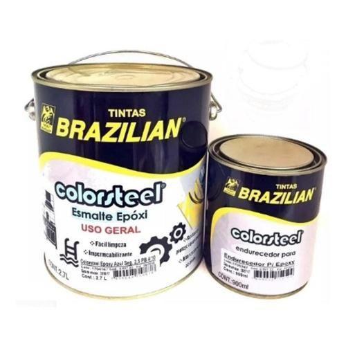 Kit Tinta Epóxi Cinza M N5 Com Endurecedor Brazilian - Tinta Automotiva ...