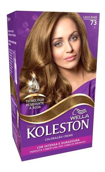 Kit Tintura Koleston - Cor: 73 Louro Avelã - Farmavida - Tinta de ...