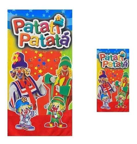 Kit Toalhas Banho e Rosto Patati Patatá - Jogo de Toalhas / Jogo de ...