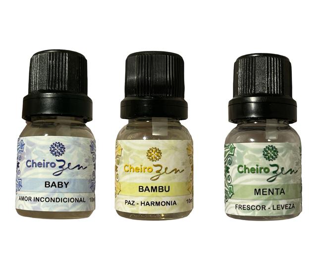 Kit top 3 essencias aromatizantes para difusores aroma ar - Zen cheiro ...
