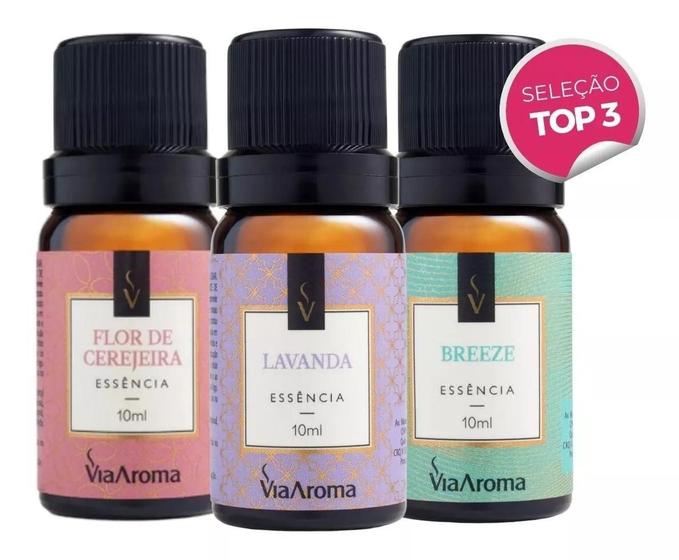Kit top 3 Essências com as Melhores fragrancias da Via Aroma para ...