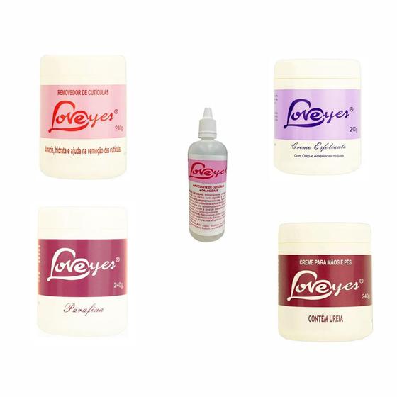 Kit Tratamento Spa Das Mãos E Pés Love Yes Manicure - LOVEYES - Kit ...