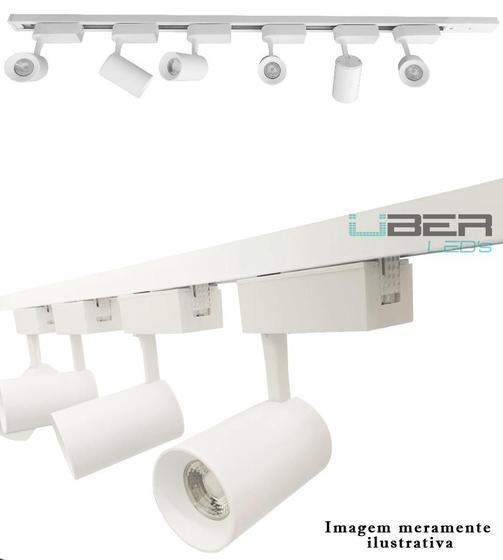 Kit Trilho Eletrificado 1M 4 Spot Branco 7W Luz Amarela - Andeli ...