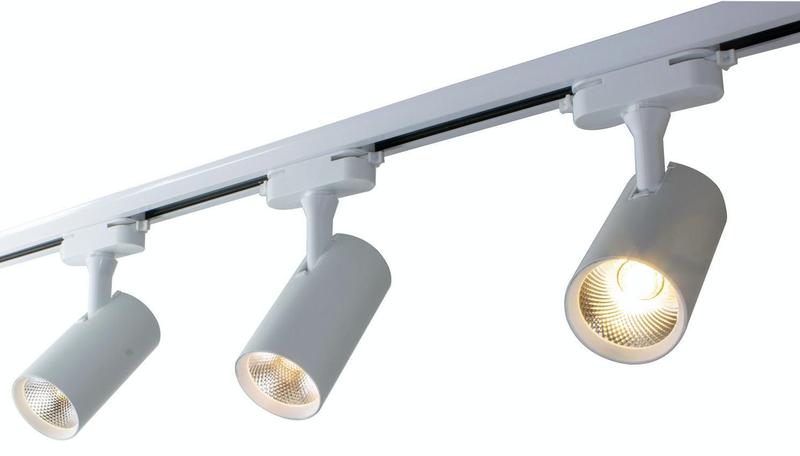 Kit Trilho Eletrificado De 1M + 3 Super Spots Led 12W 3000K - Lustres ...