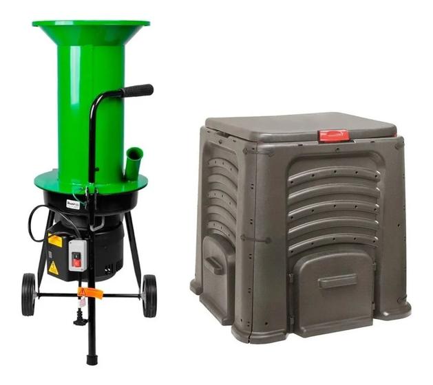 Kit Triturador Orgânico TR200 + Caixa De Compostagem Trapp - Composteira - Magazine Luiza