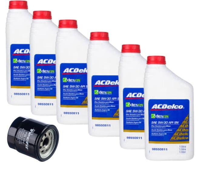 Kit troca de oleo tracker 2.0 16v 2001 a 2009 acdelco - Autopeças ...